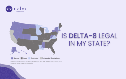 Delta 8 THC Legal Status by State (2025 Update) - Calm by Wellness